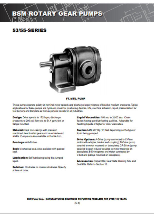 Online Catalog PDF - BSM Pump