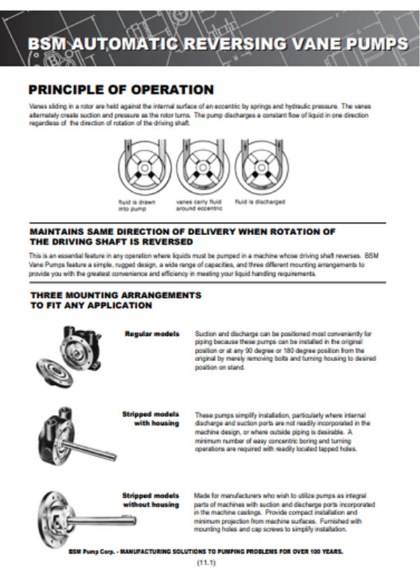 Online Catalog PDF - BSM Pump